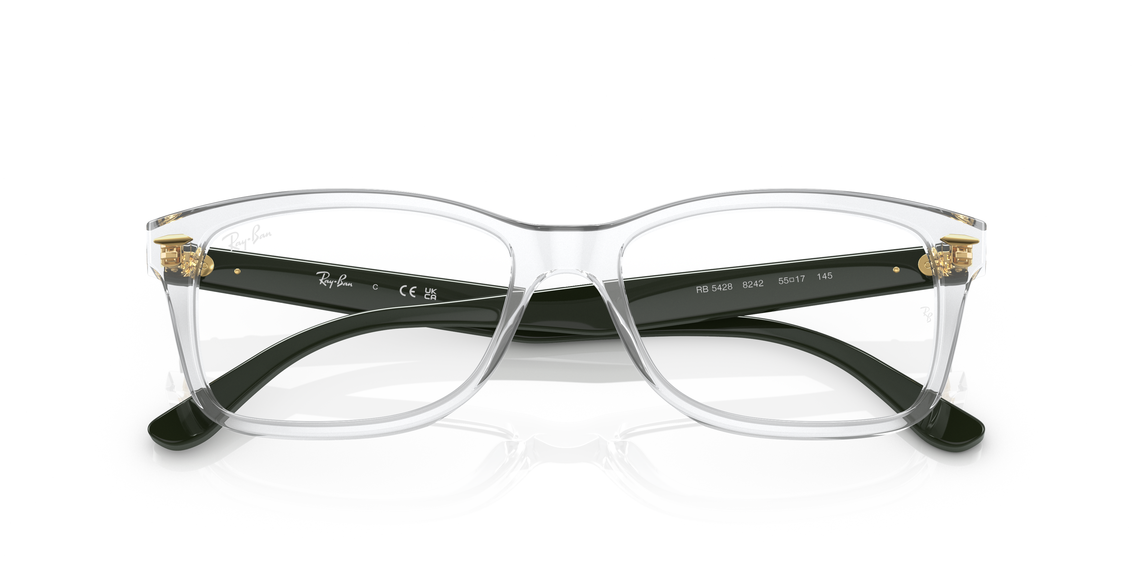 Ray-Ban RB5428 Optics Bianco - Occhiali da Vista 8056597801713 ...